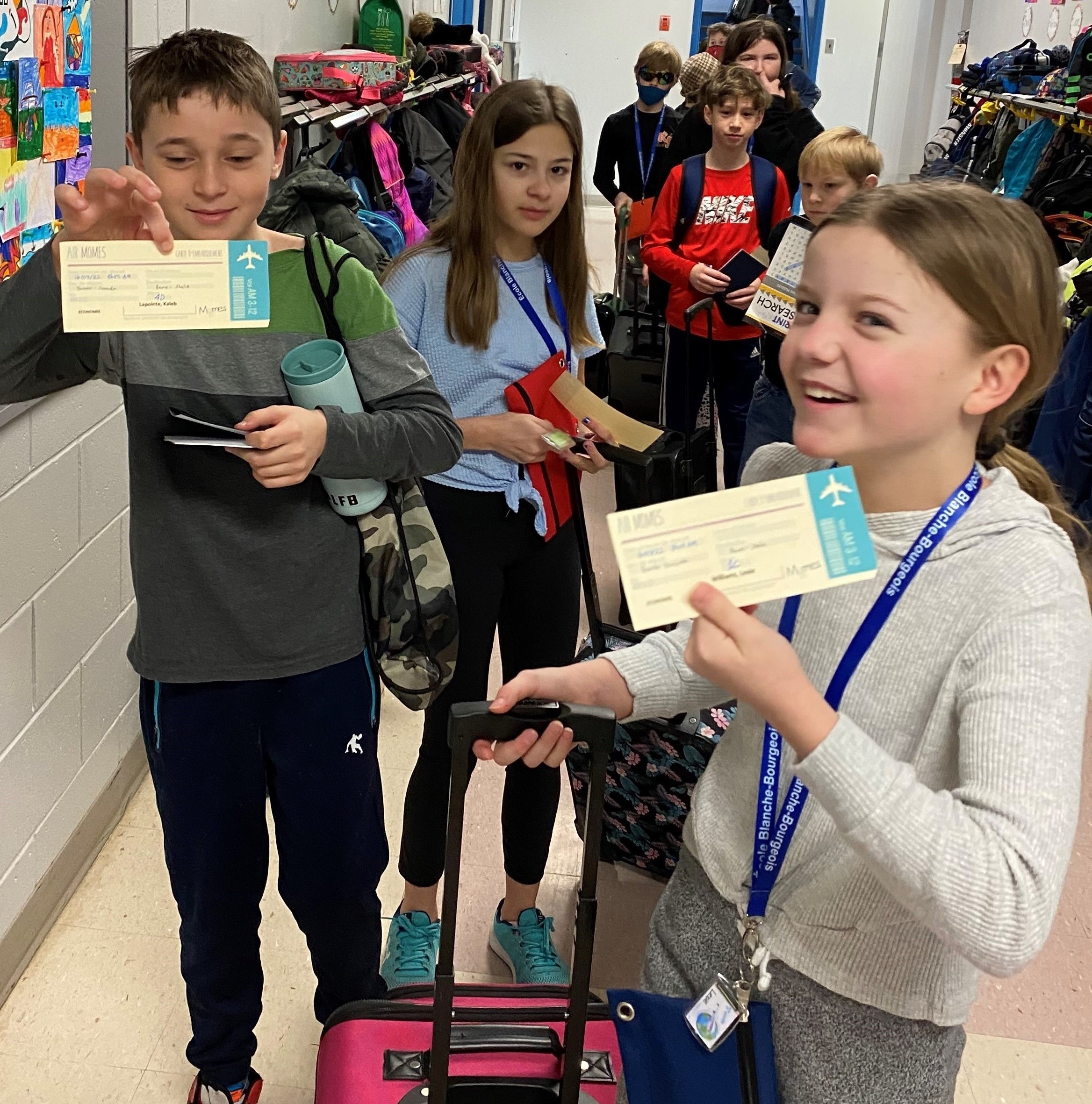 Voyage autour du monde - École Blanche-Bourgeois